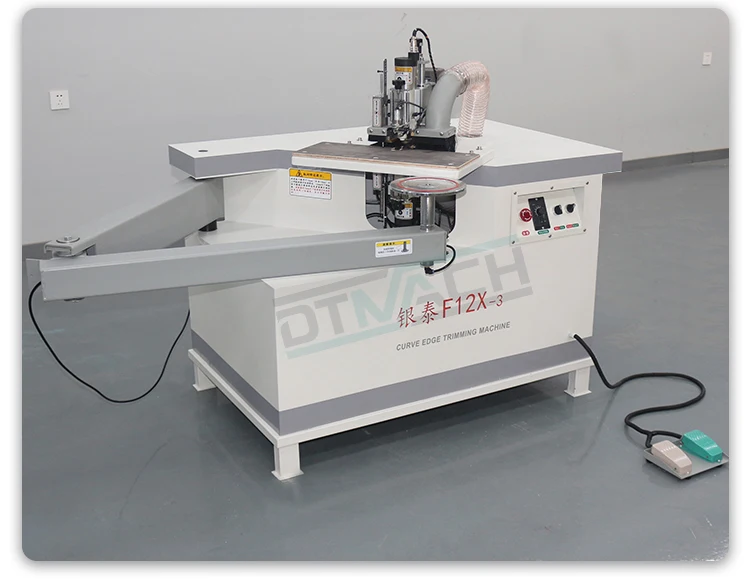 Dtmach F12x Curve Straight Edge Trimming Machine Semi Auto Curve Edge ...