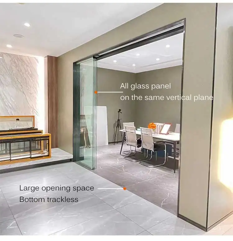 HDSAFE Frameless Glass Doors - Stylish & Space-saving