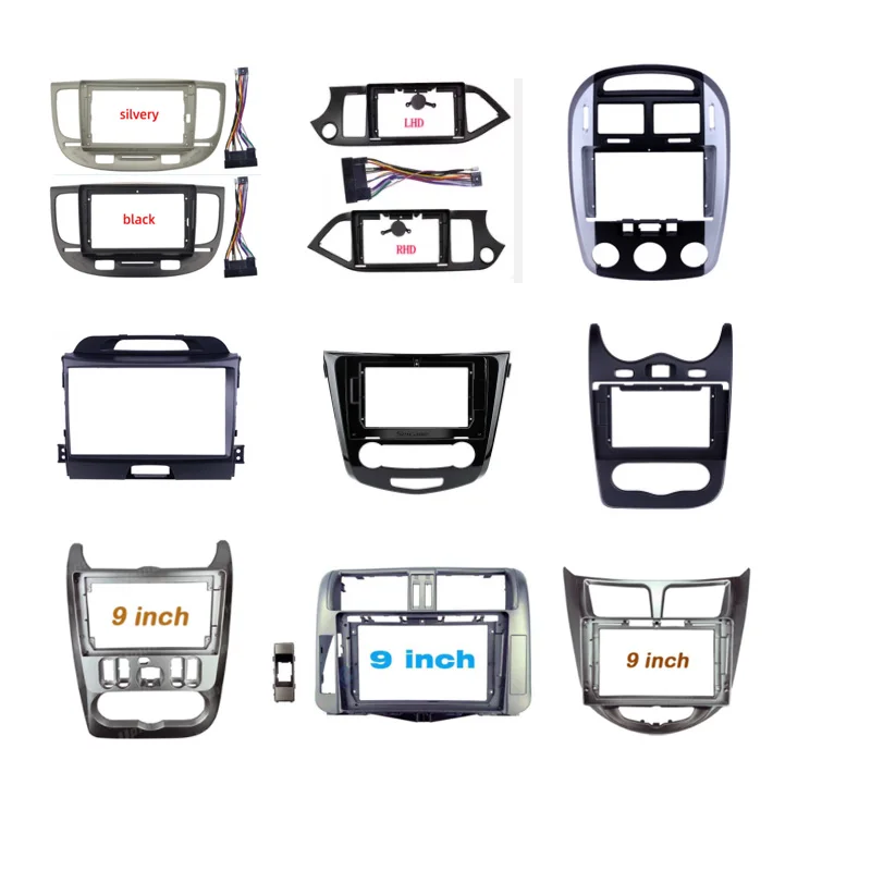 Dash Kit Android Car Radio Panel Frame For Toyota Land Cruiser 2010 ...