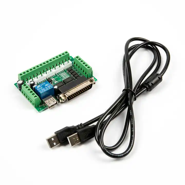 5 Axis Cnc Interface Adapter Breakout Board For Stepper Motor Driver ...