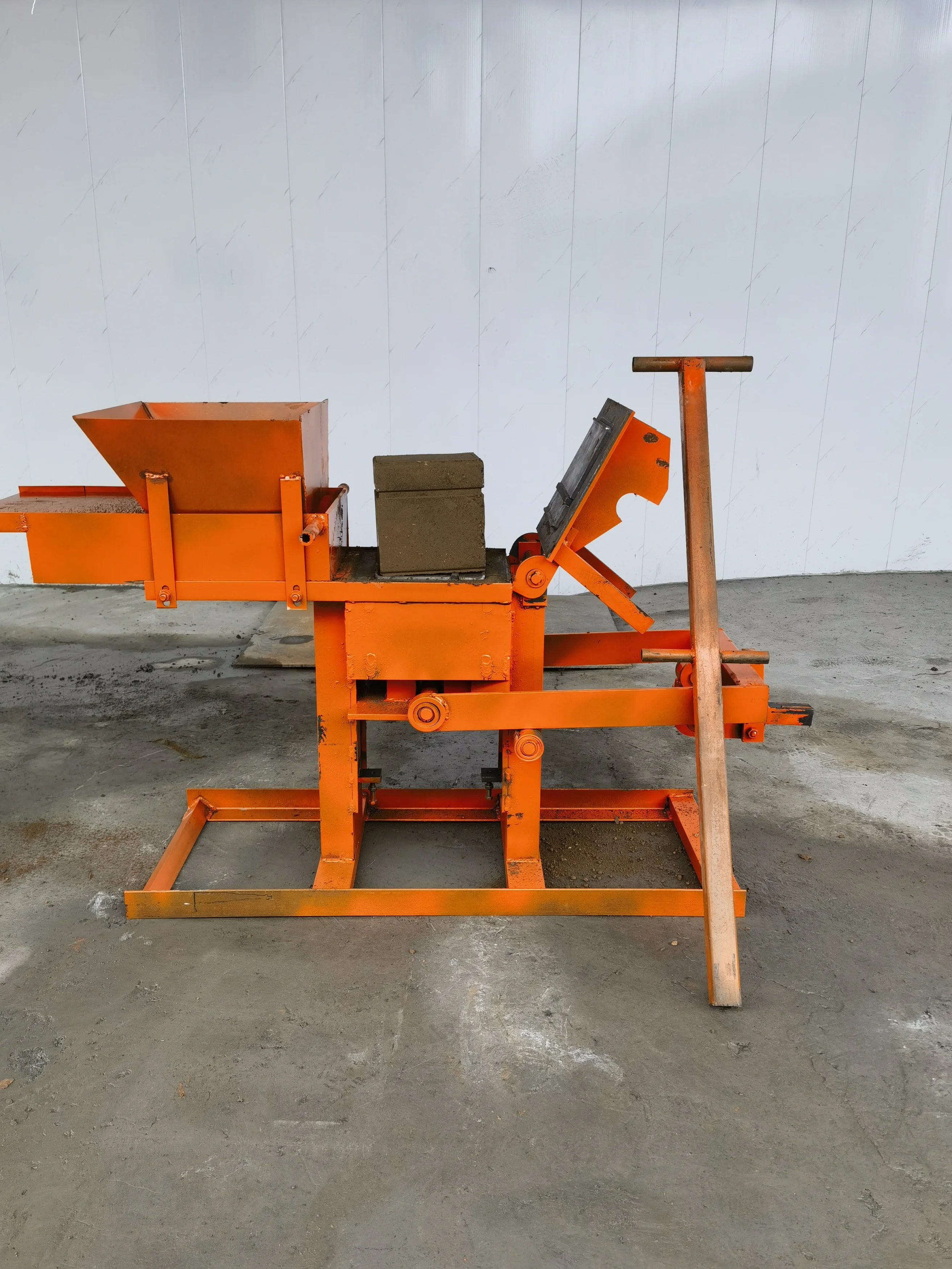 Manual Hand Press Qmr2-40 Manual Block Brick Making Machine - Buy Wt2 ...