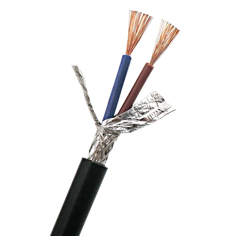 Custom Multi Core Shielded Cable 22awg 0.3mm Anti-interference Control ...