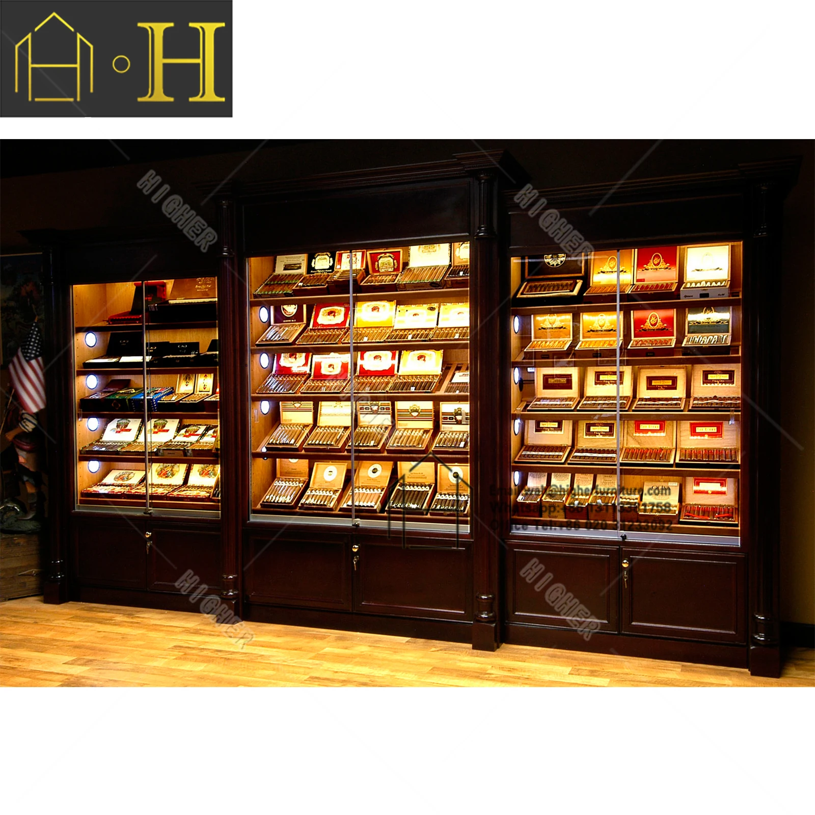Cigar Dispenser - Premium Display Fixture for Smoke Shops