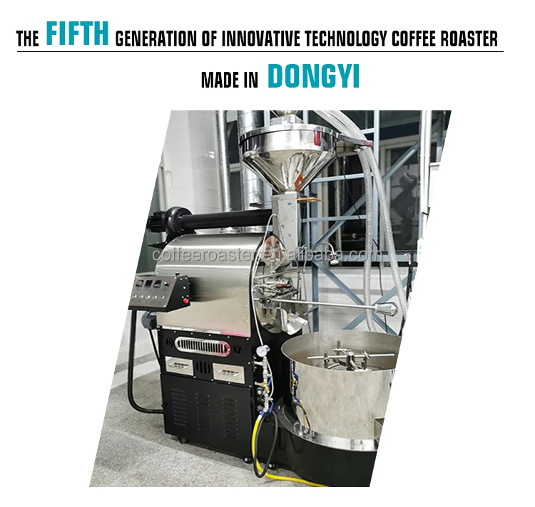 DONGYI 20kg Coffee Roaster 20KG Automatic Commercial Coffee Roaster ...