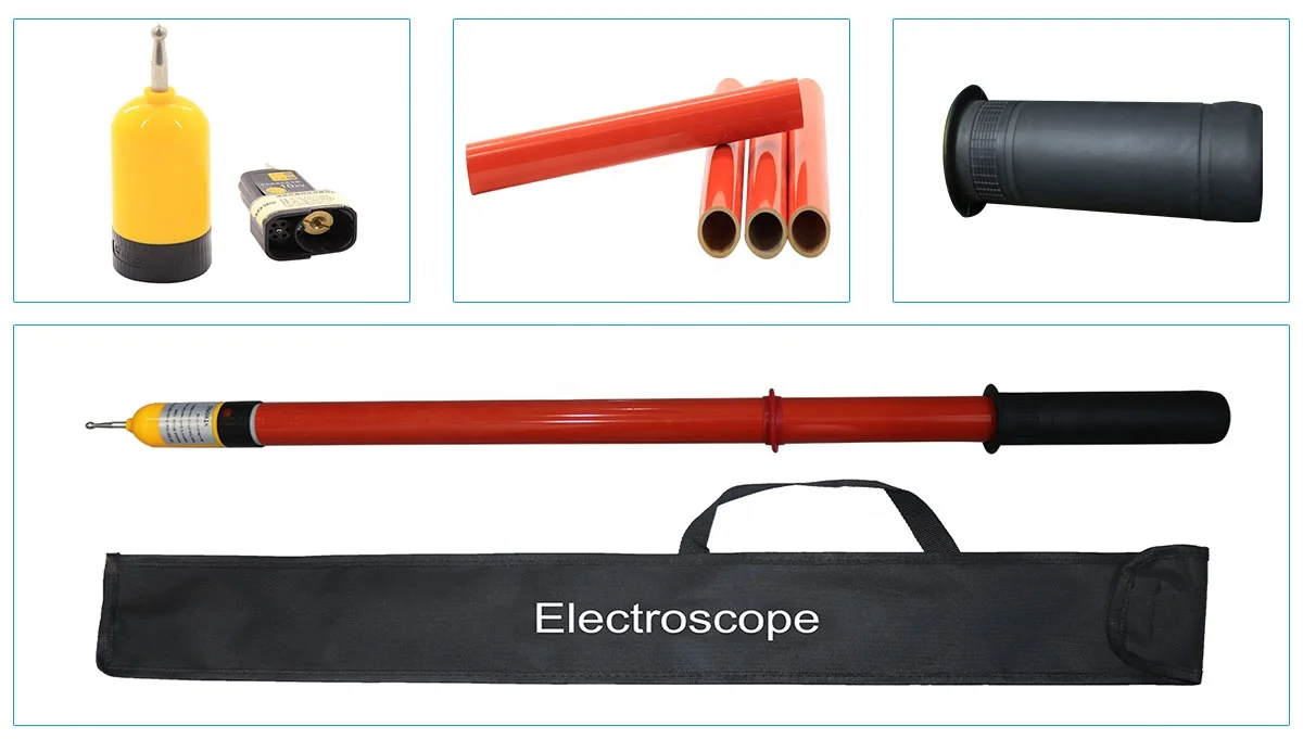 High Voltage Detector - Telescopic Electroscope by TID POWER