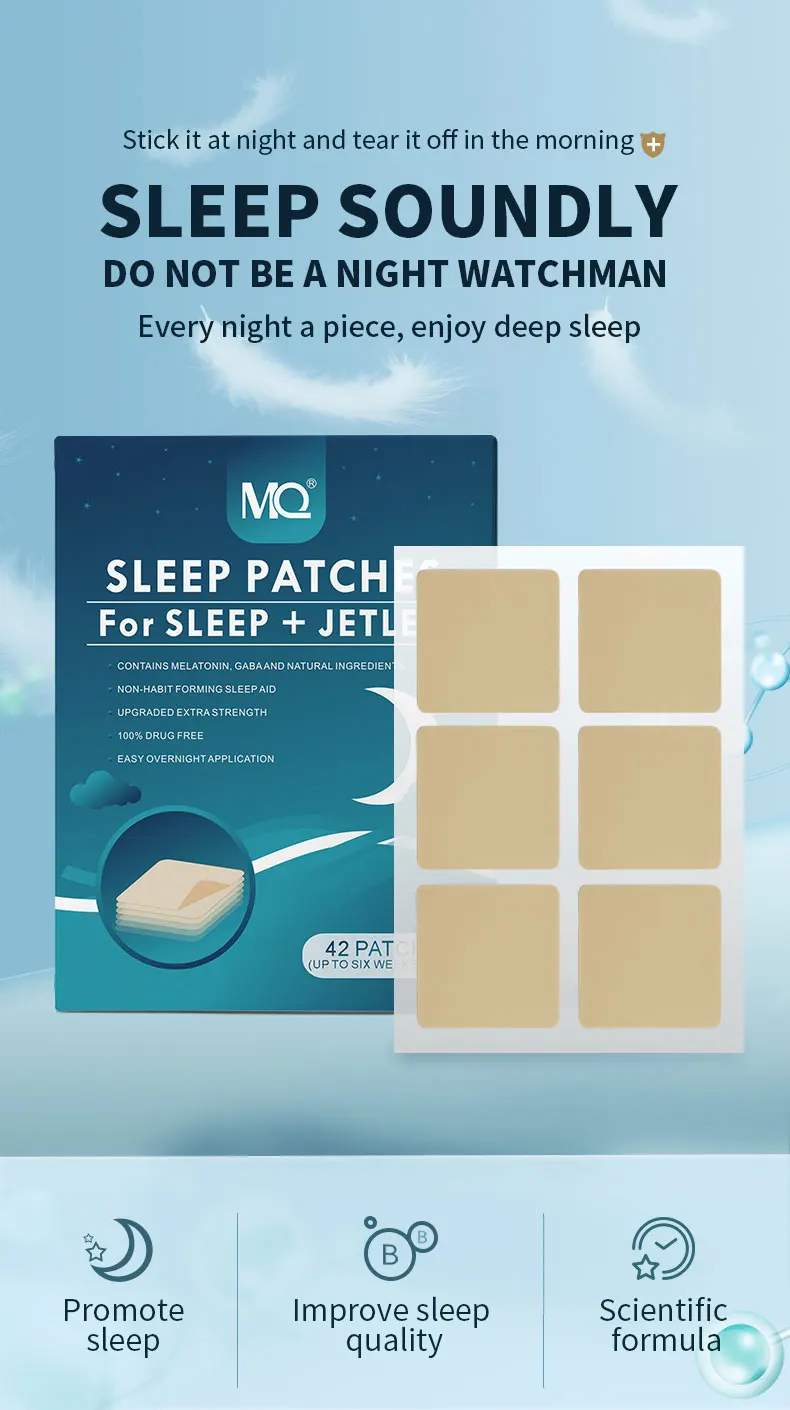 MQ Sleep Aid Energy Hypoallergenic Melatonin Patch - 42pcs/box