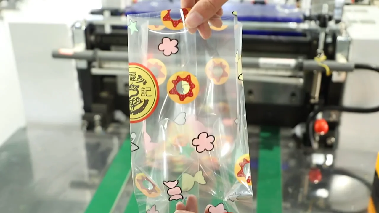 Laminated Pa/pe T Lap Sealing Center Weld Gusset Pouch Manufacturing ...