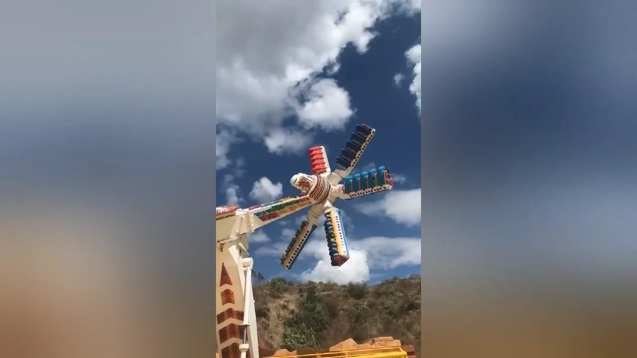 Amusement Park Rides Manufacturer Outdoor Top Scan Windmill Large ...