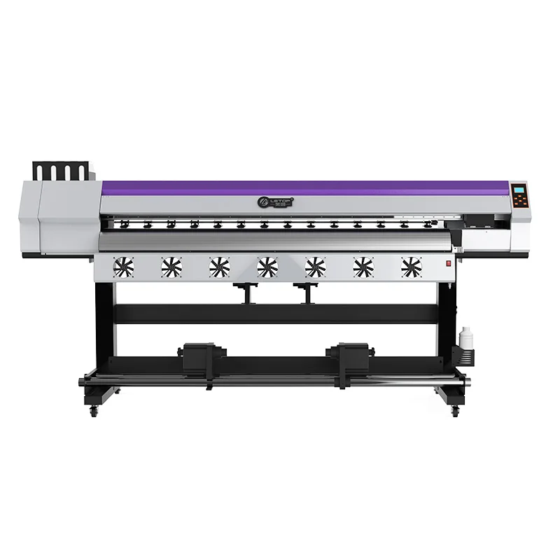 Easy To Operate 1.6m 1.9m Wide Format Automatic Multicolor Inkjet ...
