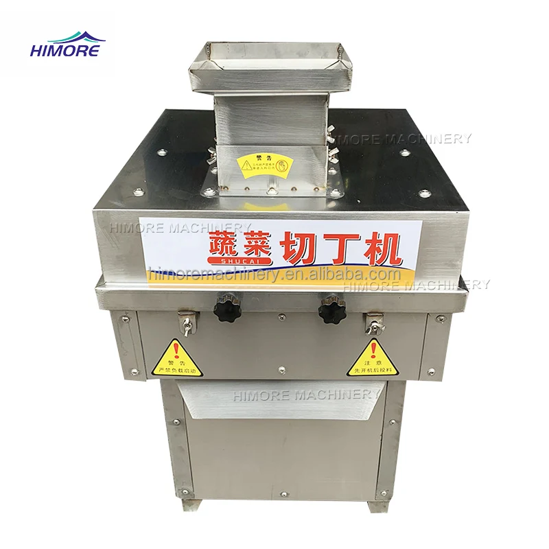 Commercial Industrial Electric Potato Cabbage Cucumber Radish Carrot Vegetable Cube Cutter ...