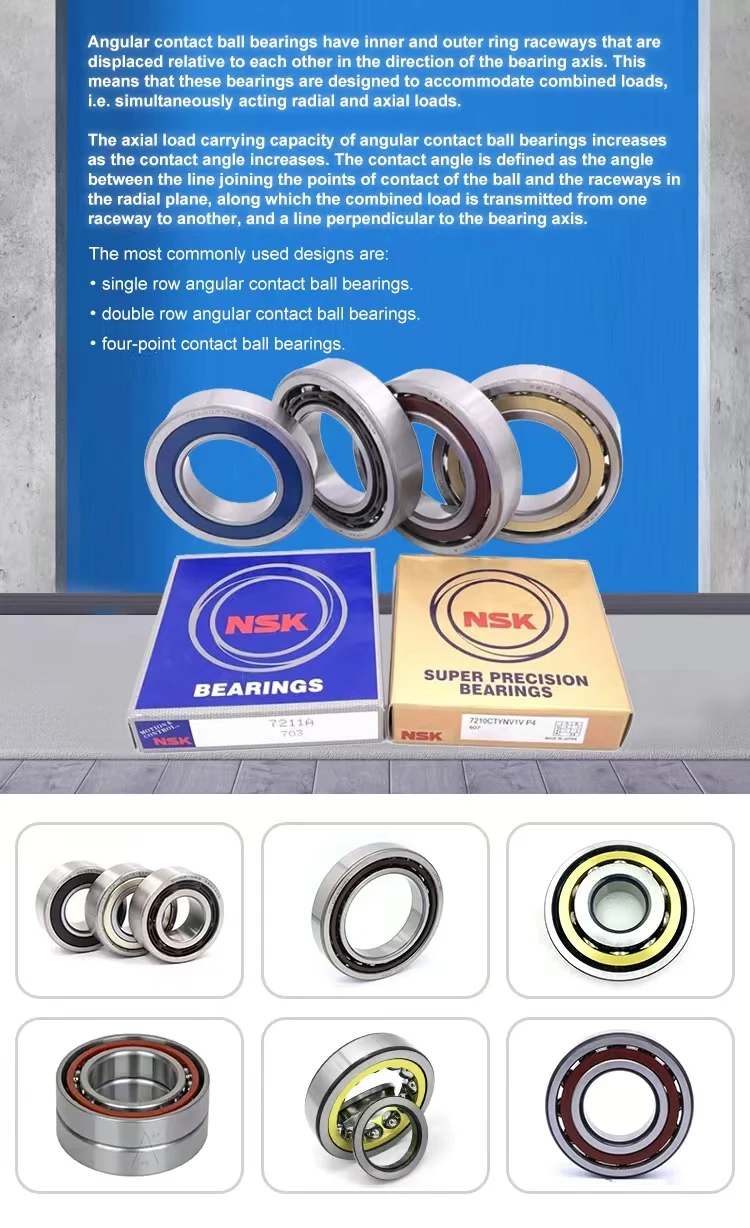 7906ac Angular Contact Ball Bearing P5 71906 7906 Bearing - Buy 7906 ...