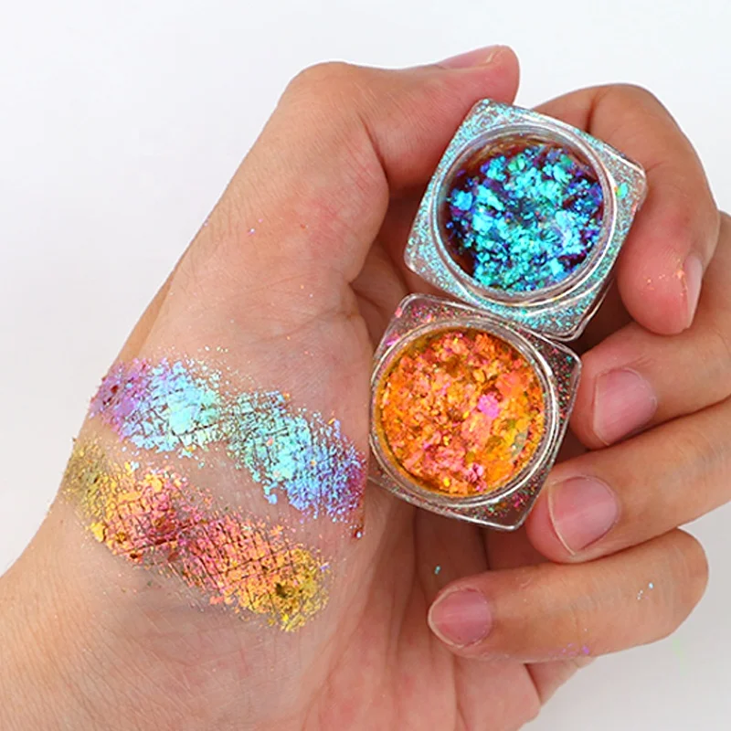 Wholesale Multichrome Powder Chameleon Magic Flakes Powder Chrome ...