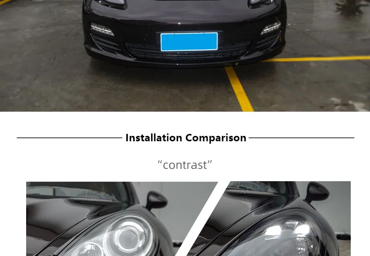 Porsche Panamera 970.1 Led Headlight Upgrade - 5000 Lm, Oem | Wholesale