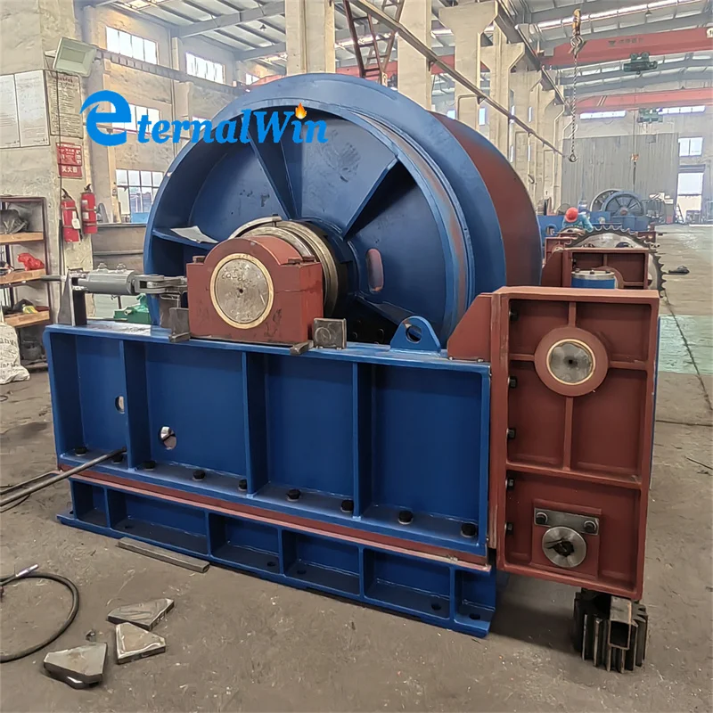 Heavy Duty 60ton Marine Vessel Hydraulic Position Winch With Automatic ...