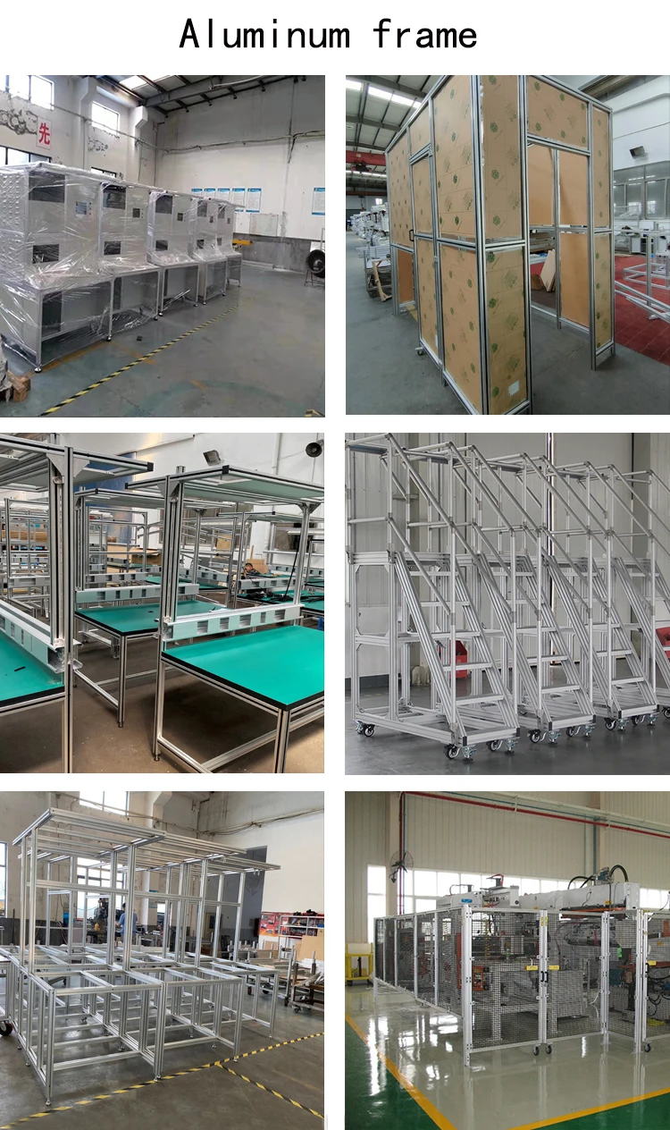 CNC Machine Aluminium Various Aluminium Frame Extrusion Profile Framing ...