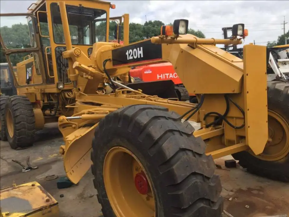 Good Quality Second Hand 120g Motor Grader Used Cheap Caterpillar 120g ...