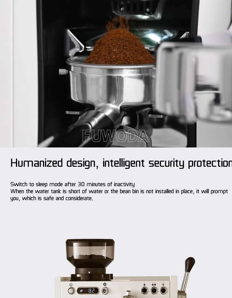 Super Steam PID Thermoblock Coffee Maker for Cafes
