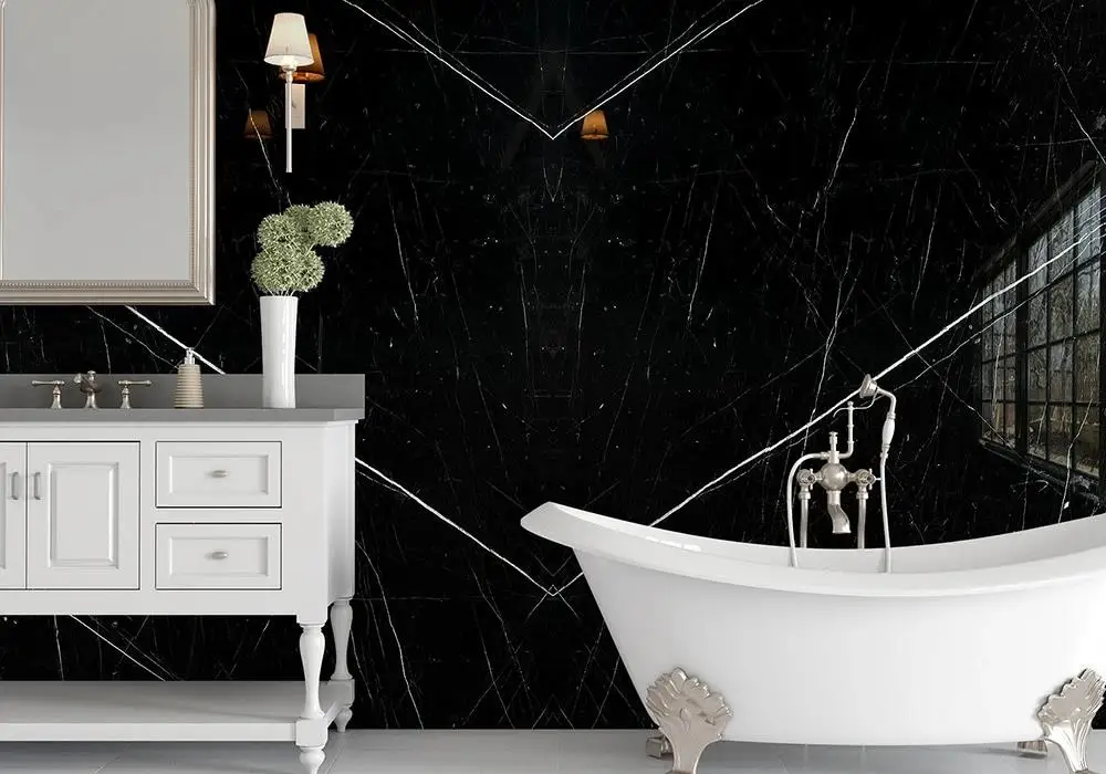 Blue Granite Slab for Luxury Dining Table Top - Customized