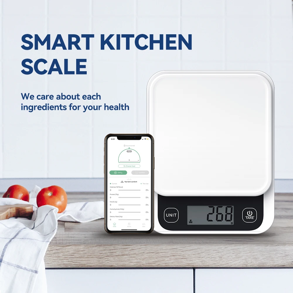 Smart Kitchen Scales Nutrition Food Calorie Scale Digital Kitchen ...