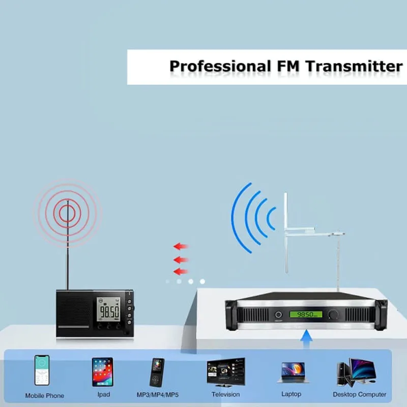 RS Radio FM Transmitter - 1000W Broadcasting Equipment