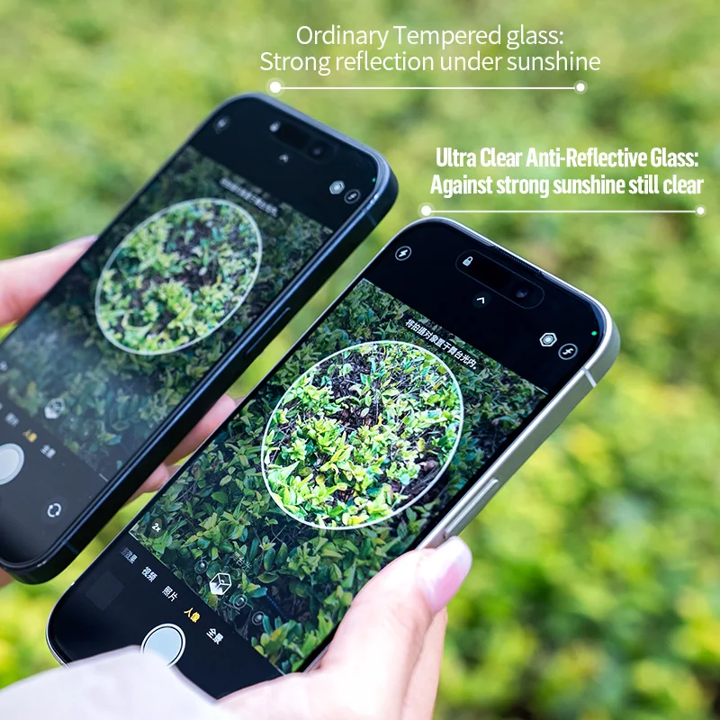 3D Screen Protector for Iphone 15 Pro - Blueo Tempered Glass