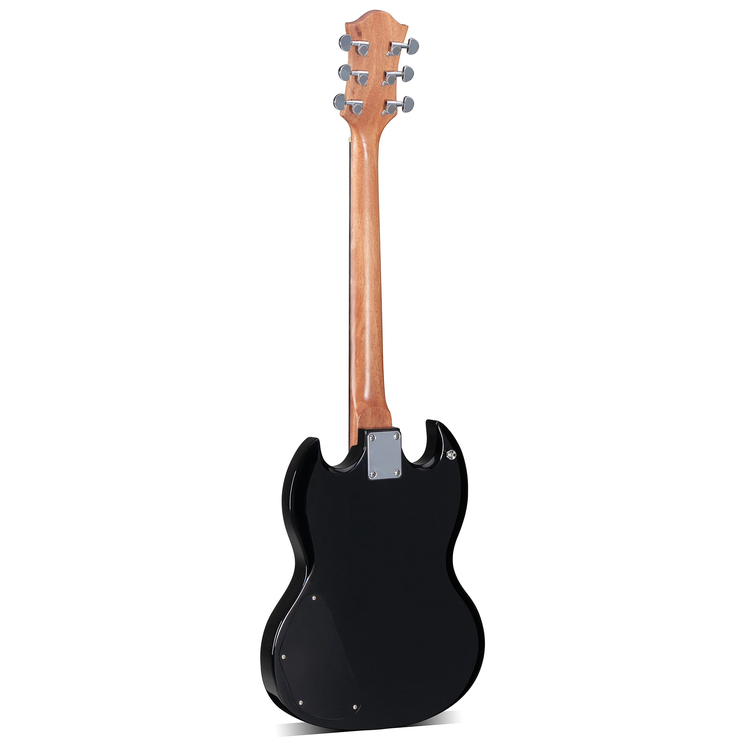 Beginner Electric Guitar - Solid Mahogany Musical Instrument