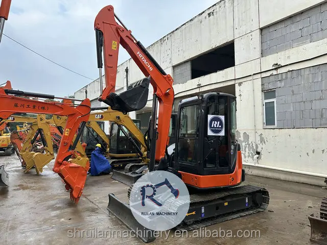 RuiLan Japanese Original Used Hitachi ZX50U Diggers Hydraulic Crawler ...
