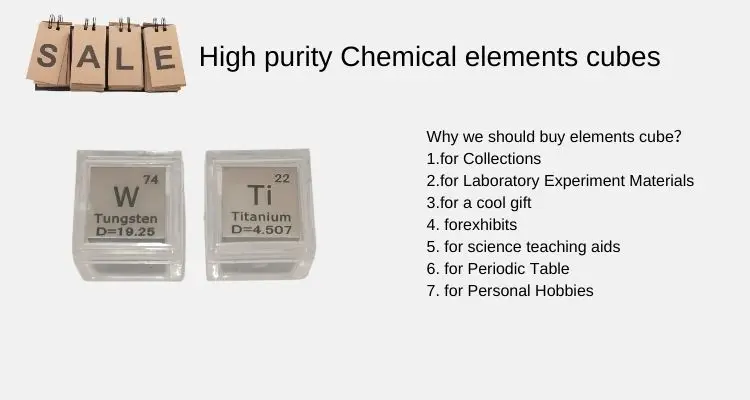 Pure Titanium Ti Metal Cubes Aluminium Cubes Ta Cubes For Collection ...