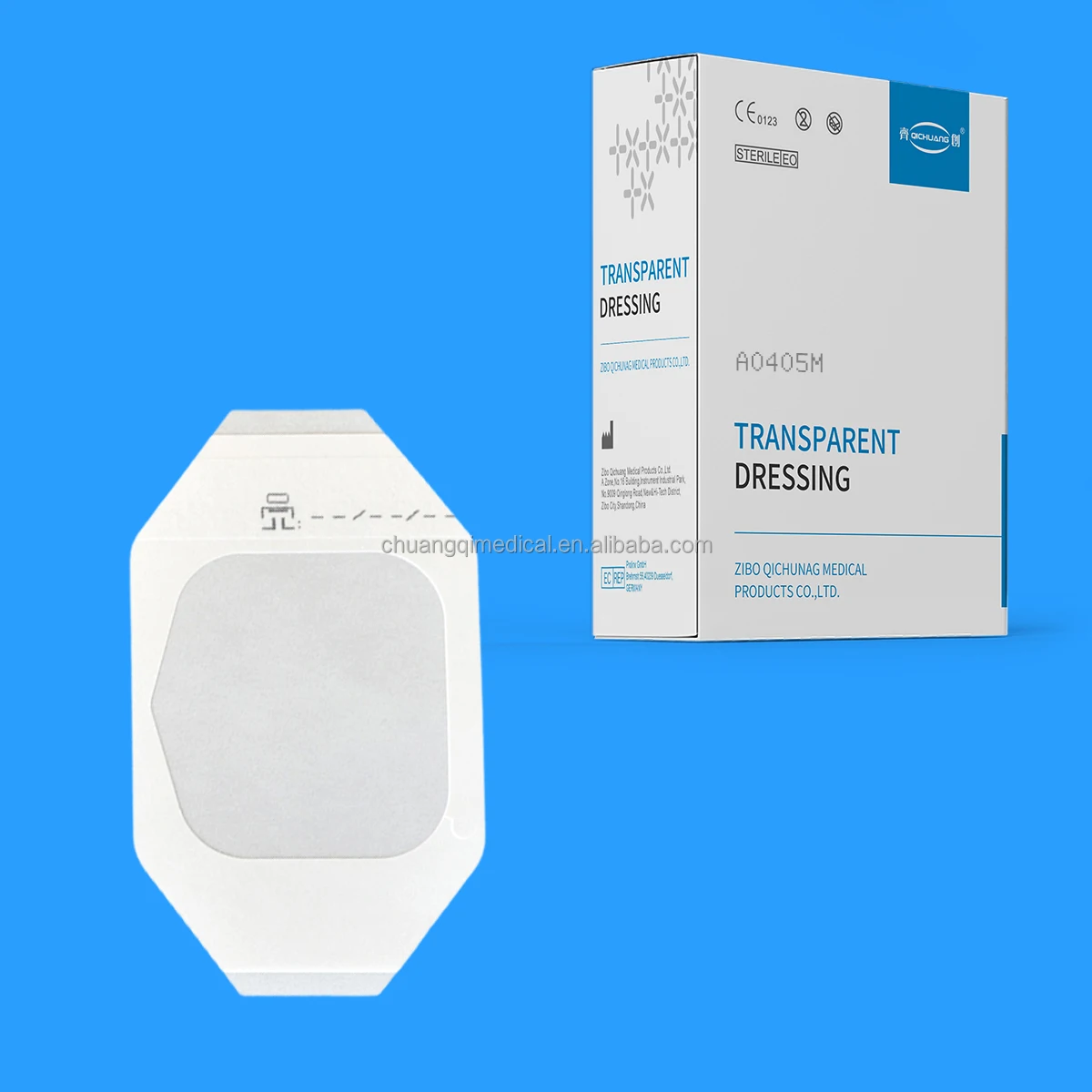 ISO CE UKCA Medical Disposable Transparent Semi-permeable Film Dressing ...