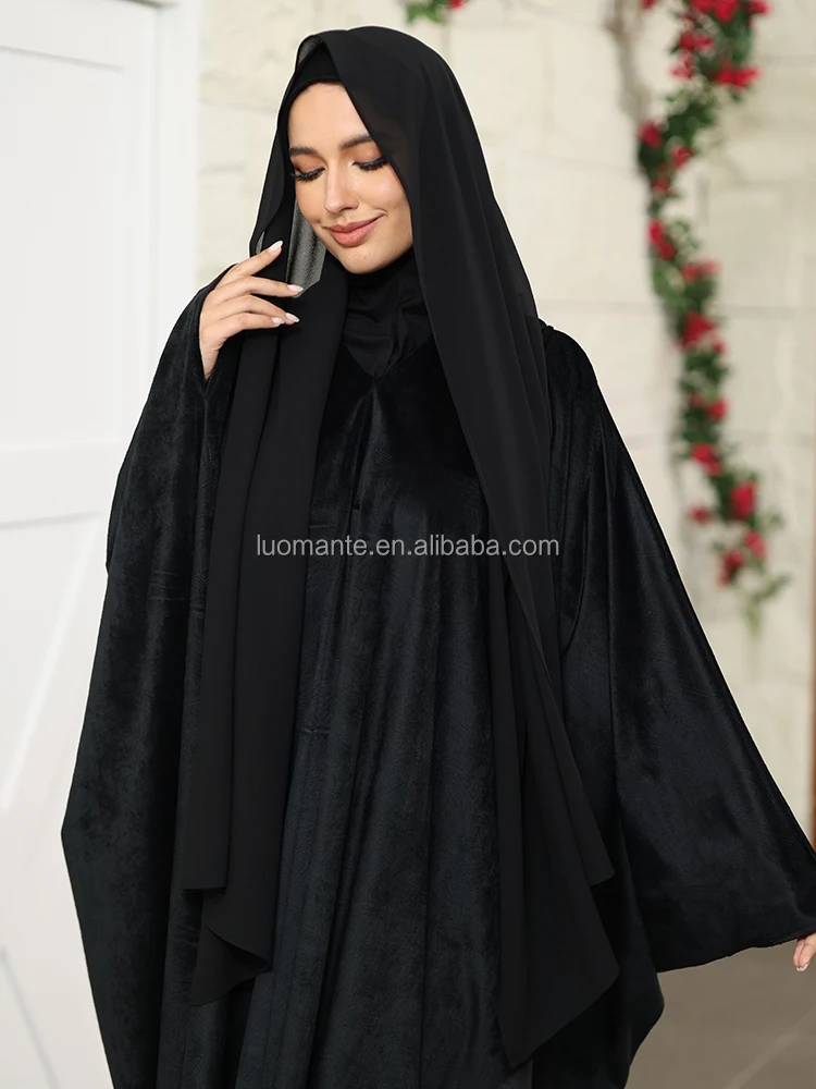 Custom Islamic Muslim Saudi Arabic Jilbeb Women Prayer Dress Moroccan ...
