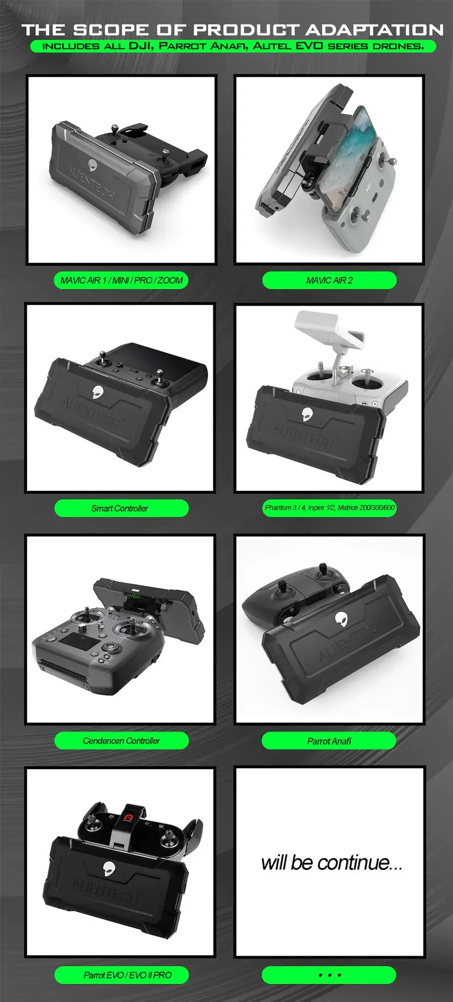 New Alientech Duo Ii 2.4g/5.8g Signal Booster Antenna Range Extender ...