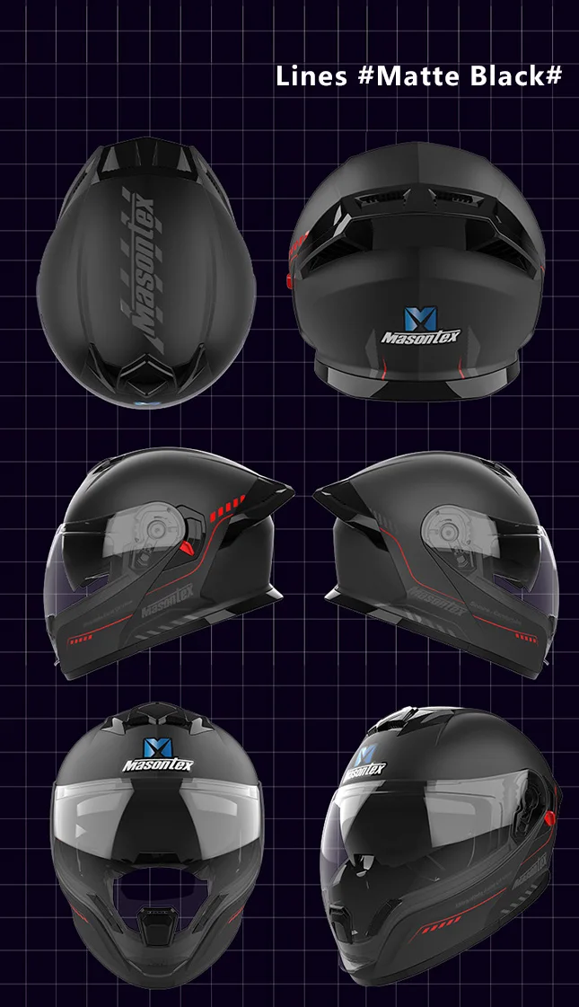 OEM Customization Spot Wholesale Modern ABS Full Face Modular Moto ...