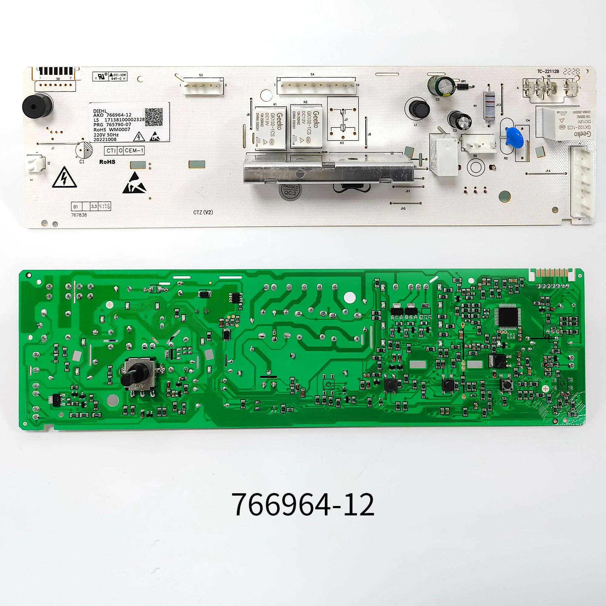 X2362-001-1168 Washing Machine Control Board - Universal Fit