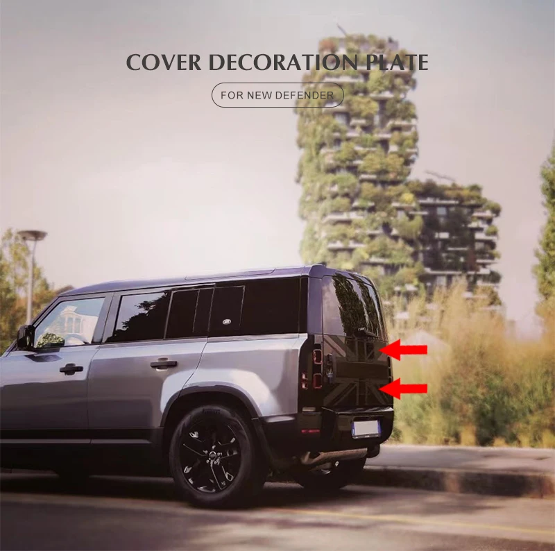 Trunk Wheel Cover Decoration Plate For 2020-2022 Land Rover New ...