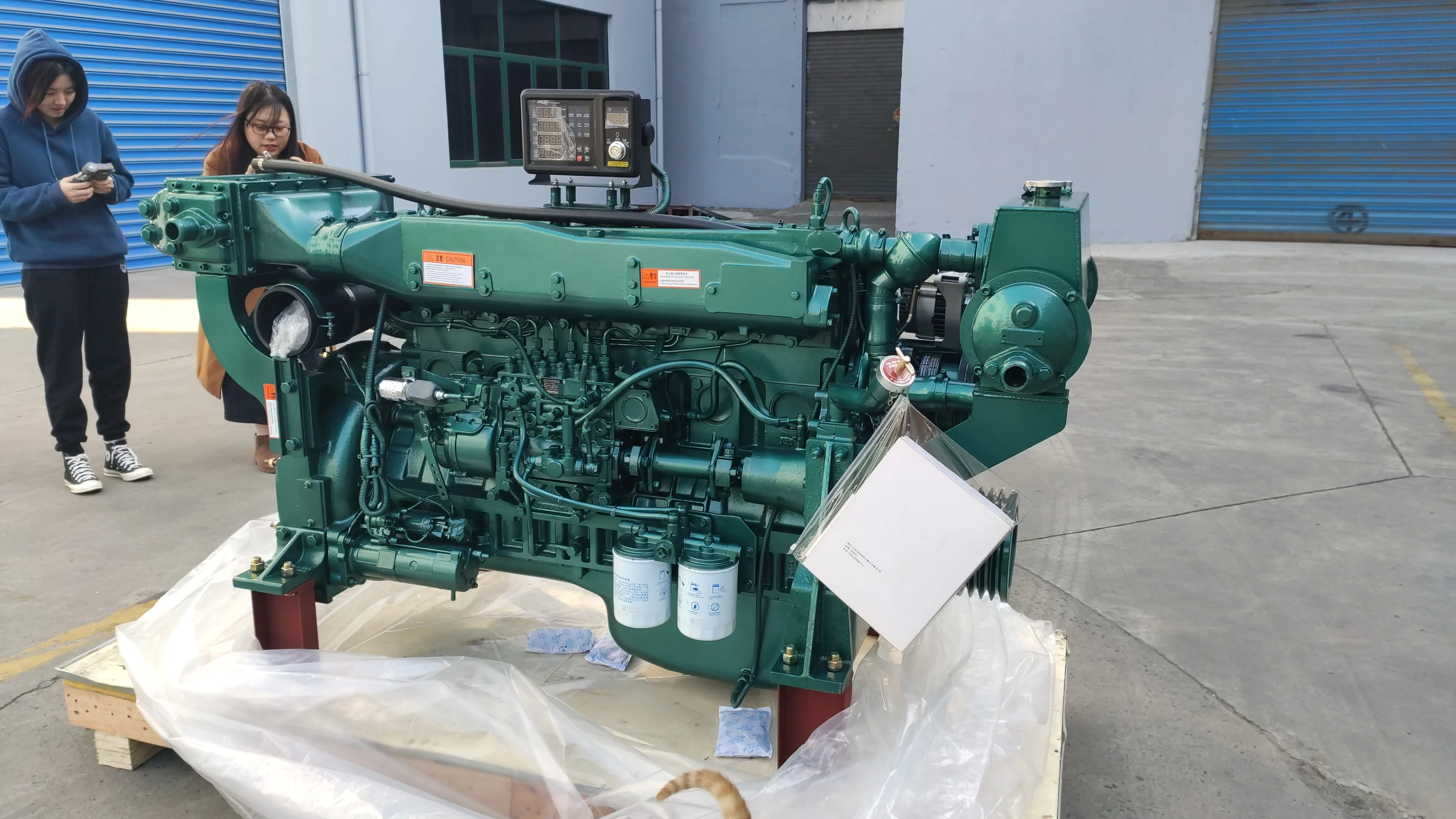 Sinotruk Wd615 Series Motor 6 Cylinder Marine Diesel Engine Wd615 ...