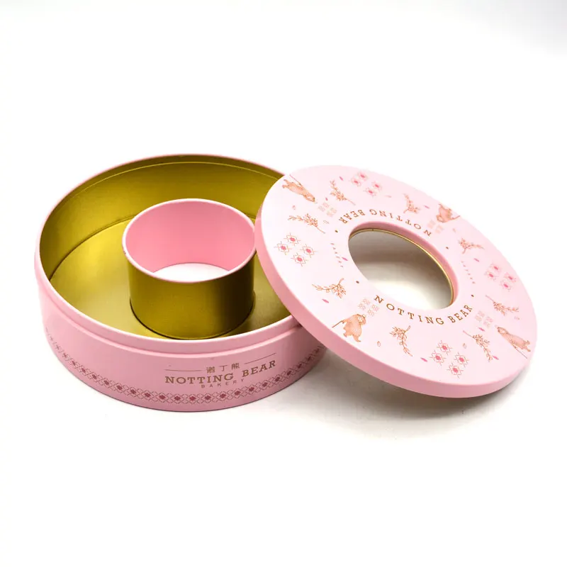 Alibaba.com: Customized donut shape metal cookie tin can, food-grade ...