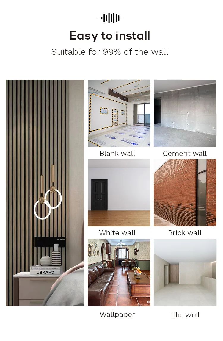 Akupanel Acoustic Slat Panel Wood Akustik Panel Wood Modern Interior ...