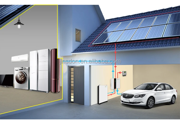 Jsdsolar 6kw Hybrid Inverter Hybrid Solar System Solar Kit Fotovoltaico Solar Home System ...