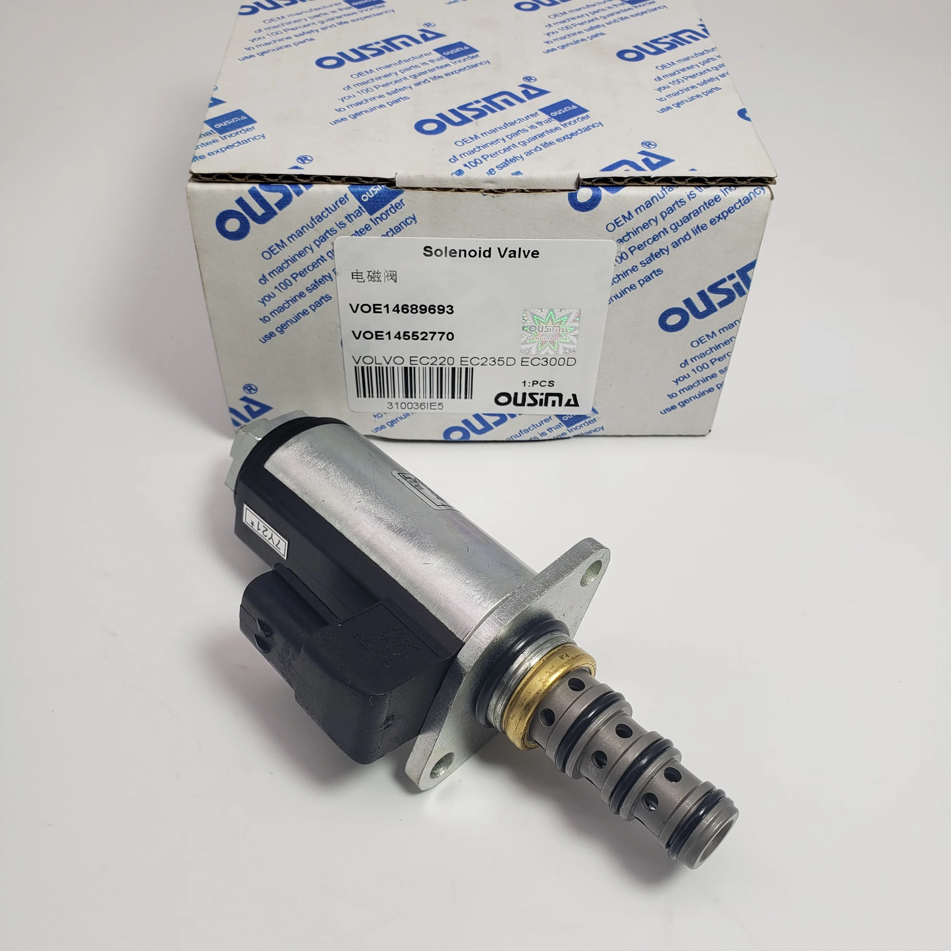 Volvo Heavy Ec210b Ec290b Ew180c Ew230c Pl3005d Solenoid Valve ...