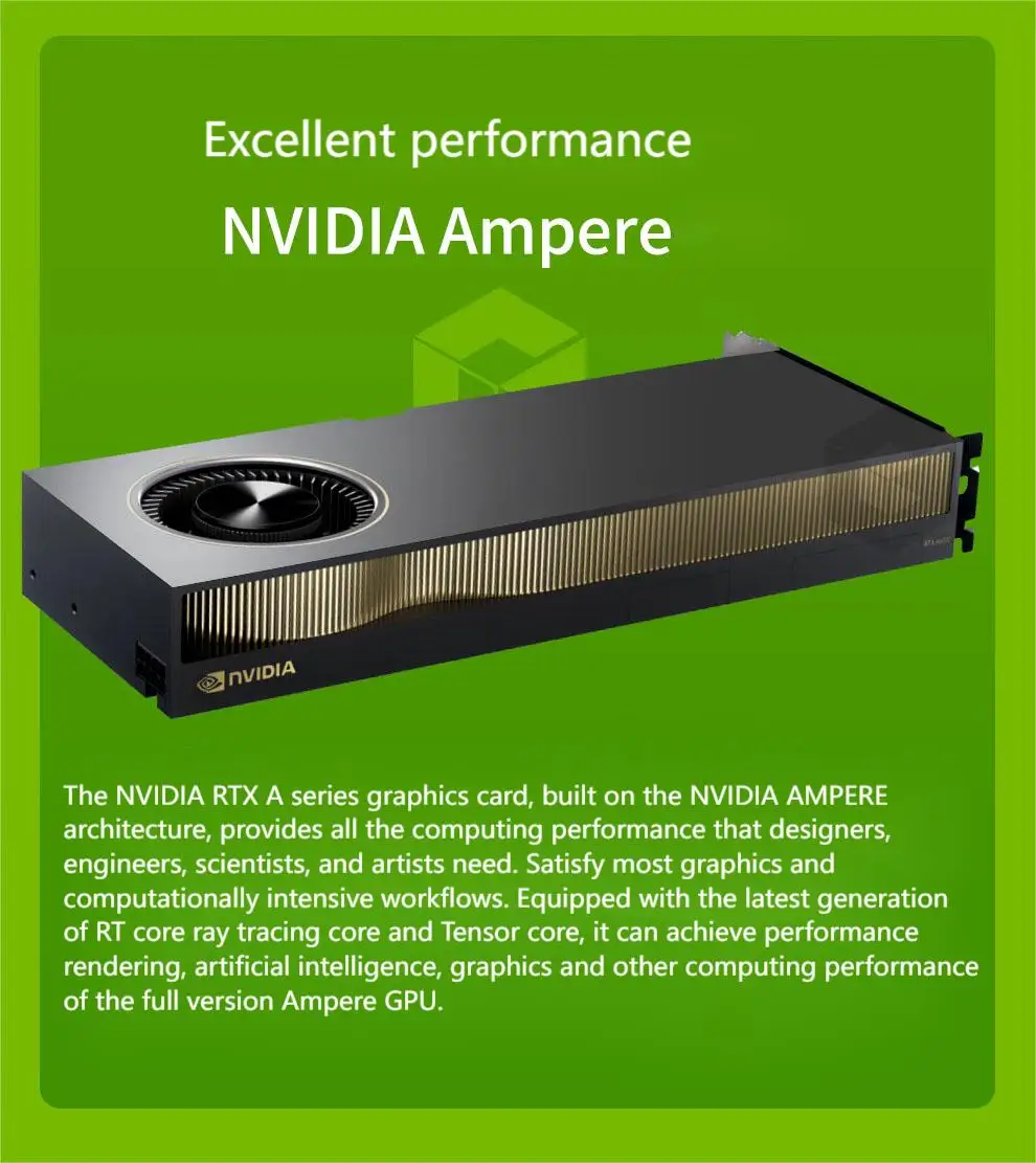 Rtx A5000 Graphics Card 24gb Gddr6 Ecc 230w Gaming Card Gpu For Desktop ...