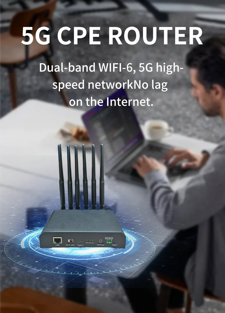 5g Industrial Router 5g Outdoor Cpe Sim Router With Sim Slot High ...