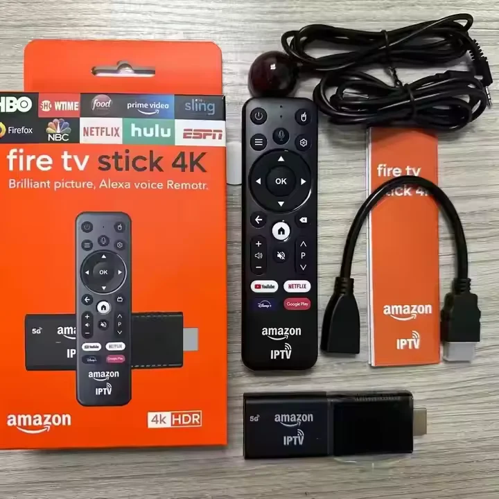 Atv Tv Stick 4k Hdr Bt Alexa Voice Remote Control Android 10 2.4g 5g Wi ...
