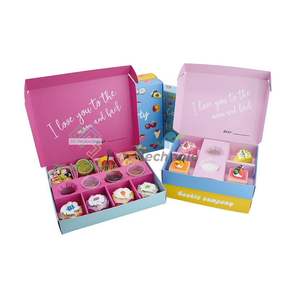 Cake Cooki Wave Dessert - Customizable Paper Box Solutions