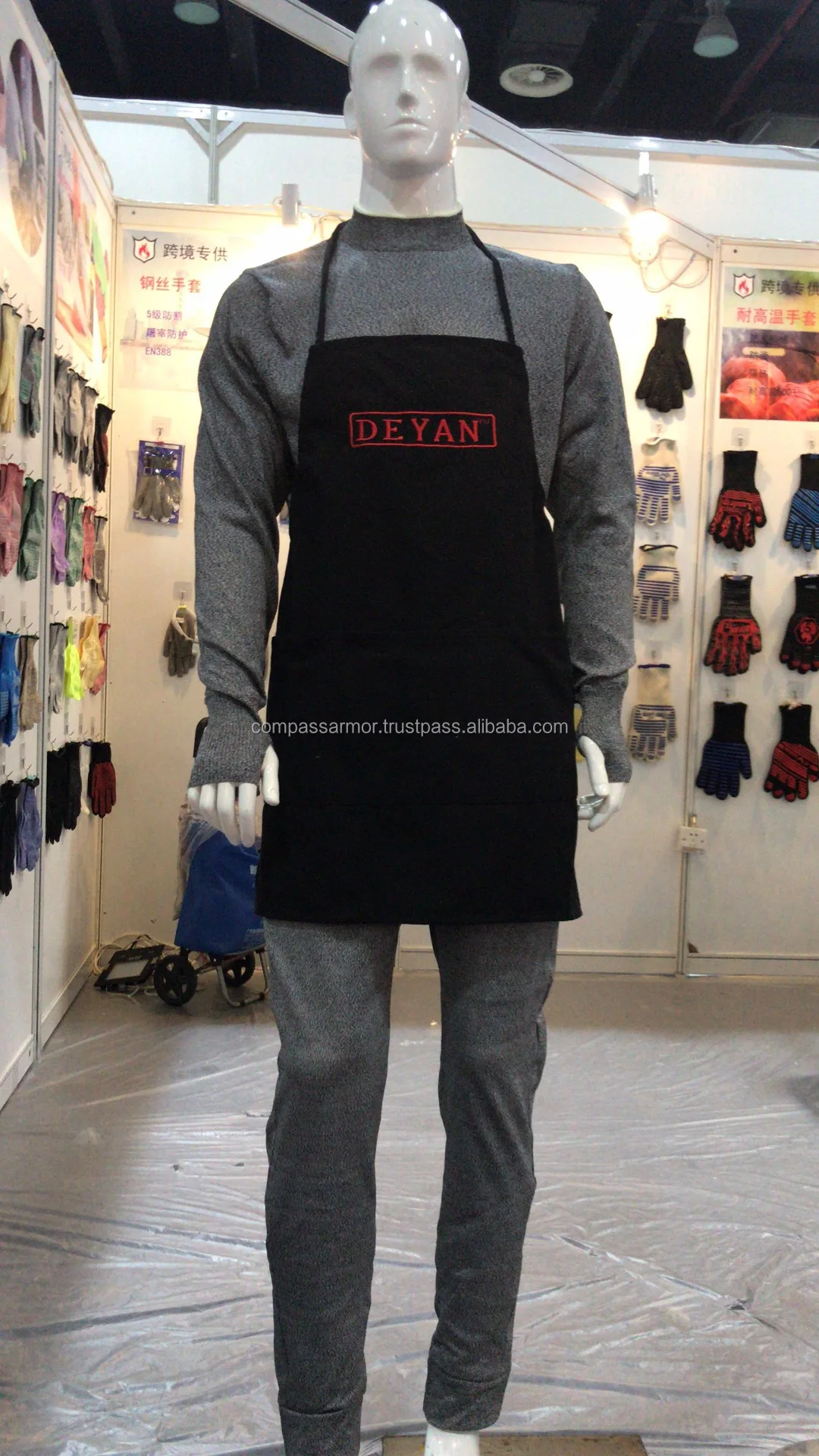 Compassarmor Armored PE Anti Cut Fabric Cut Resistance Cloth Polyester ...