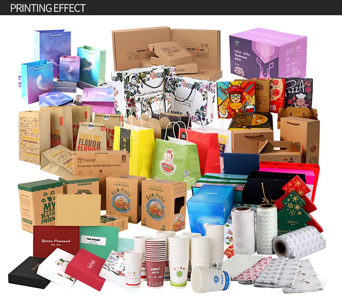 Sunthinks 4 Colors Corrugated Box Printer Packaging Cartons A4 Inkjet ...