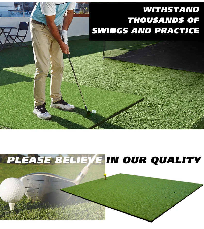 Golf Practice Mats - Durable, Foldable, and Portable