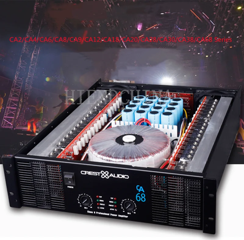 CA18 Professional Power Amplifier - Pure Power Amp 2channels