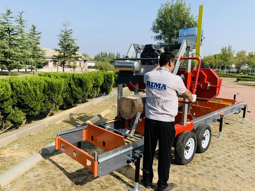 High-accuracy RIMA Wood RS31G Sawmill Machine for Woodworking