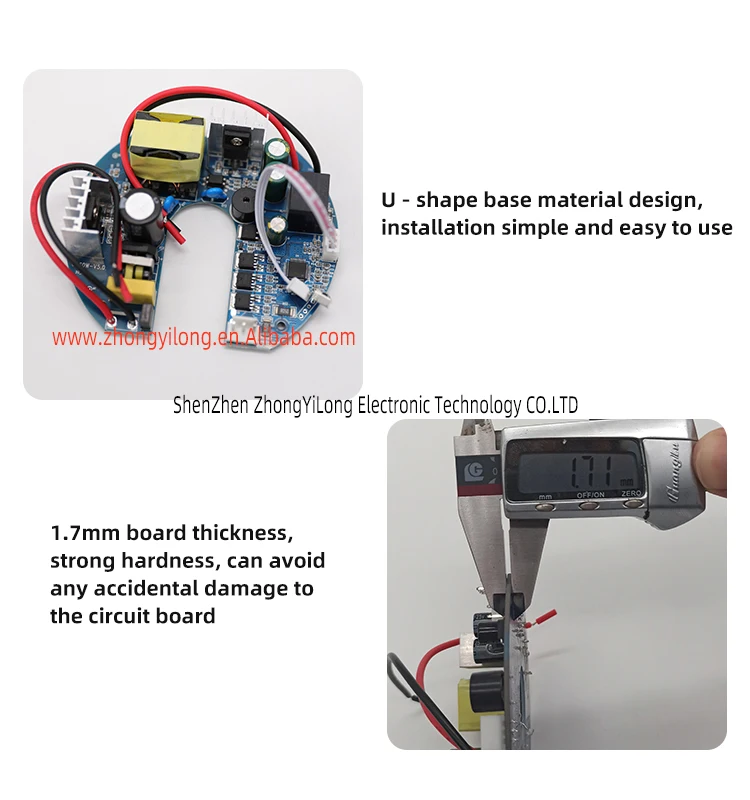 Ac Dc Ceiling Fans Circuit Pcb Infrared Remote Control Dual Power ...