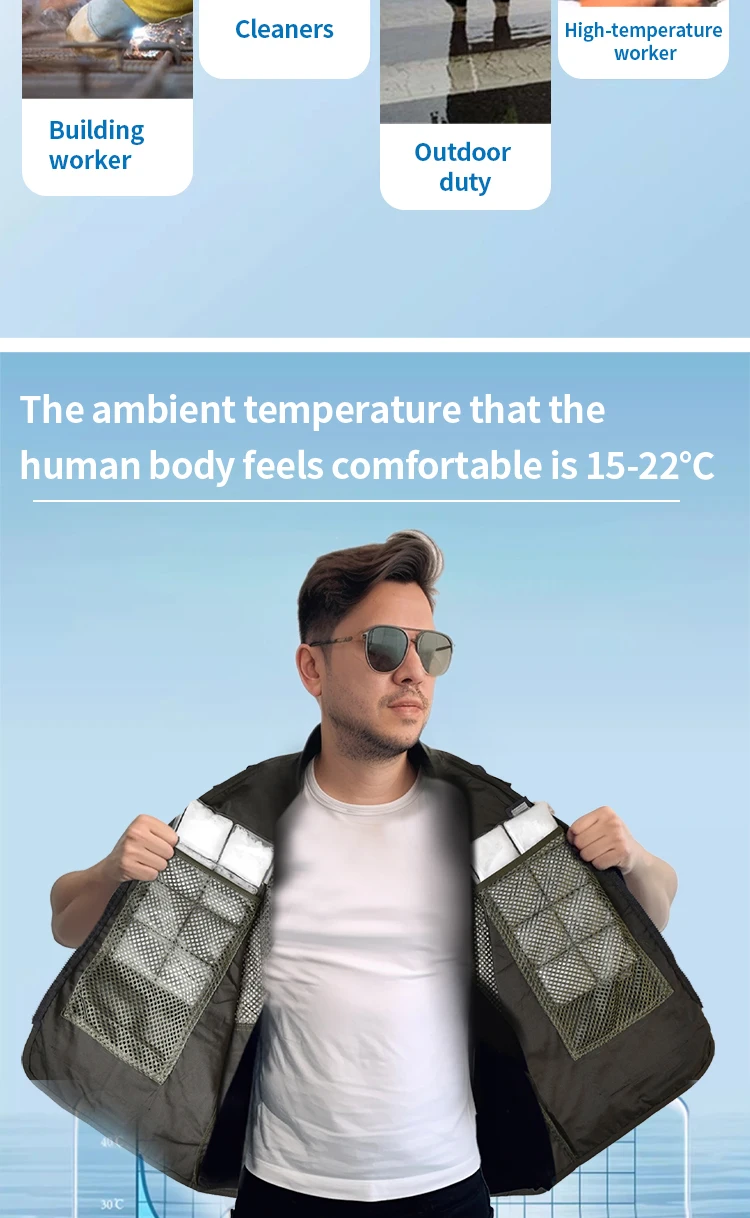 Industrial Refrigeration Ice Body Cooling Cool Working Protect From ...